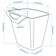 SUNNERSTA container, light yellow, 12x11 cm - IKEA UK