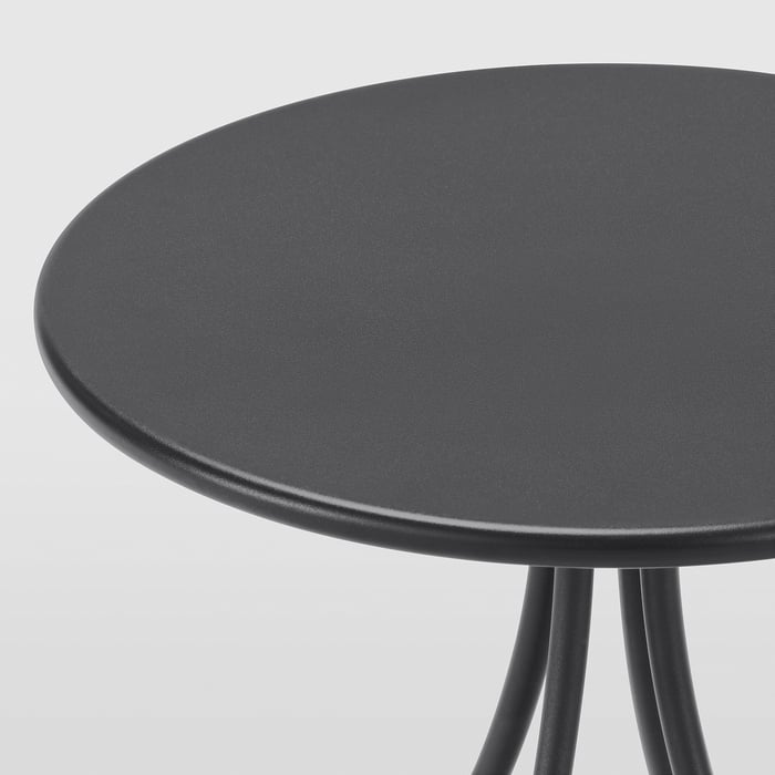 TÅNEBRO side table, in/outdoor/anthracite, 46 cm - IKEA UK