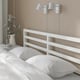 TARVA White stained, double bed frame - IKEA UK