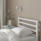 TARVA White stained, single bed frame - IKEA UK