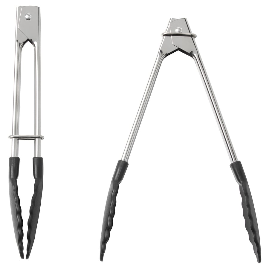 TILLÄMPAD tongs, stainless steel - IKEA UK