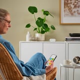 TIMMERFLOTTE temperature/humidity sensor, smart - IKEA UK