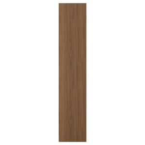 TISTORP door, brown walnut effect, 40x200 cm - IKEA