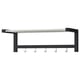 TJUSIG black, Hat rack, 79 cm - IKEA UK