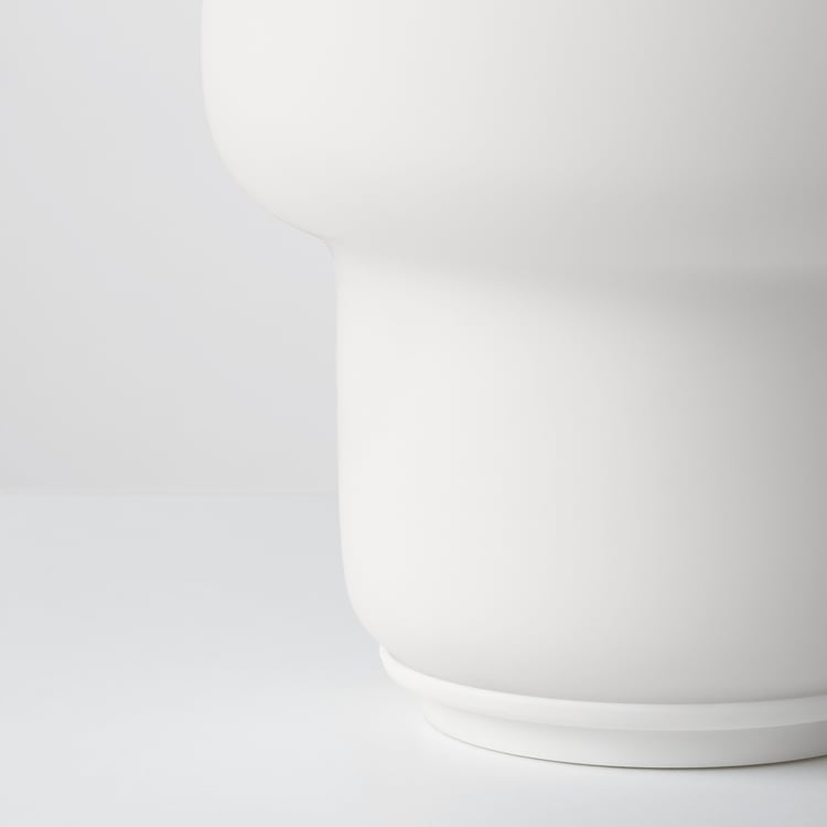 TOKABO glass opal white, small, mushroom table lamp - IKEA UK