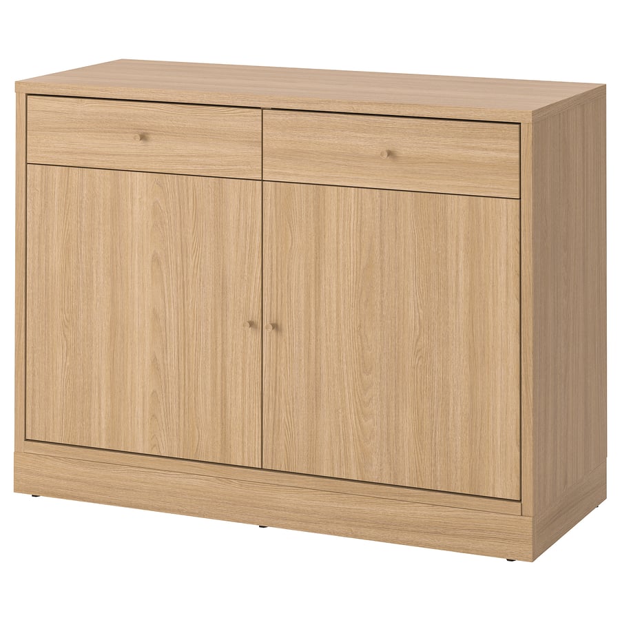 TONSTAD sideboard, oak veneer, 121x47x90 cm - IKEA UK