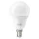 TRÅDFRI white spectrum/globe opal white, wireless, LED bulb E14 - IKEA UK