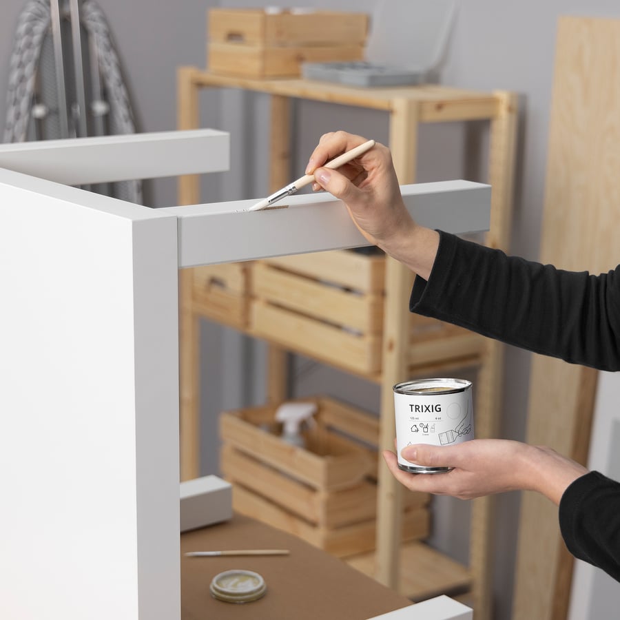 TRIXIG paint, white, 125 ml - IKEA UK