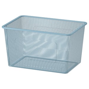 TROFAST Mesh storage box, grey-blue, 42x30x23 cm - IKEA