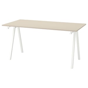 TROTTEN Table top, beige, 160x80 cm - IKEA