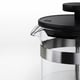 UPPHETTA glass, stainless steel, Coffee/tea maker, Height: 22 cm - IKEA UK