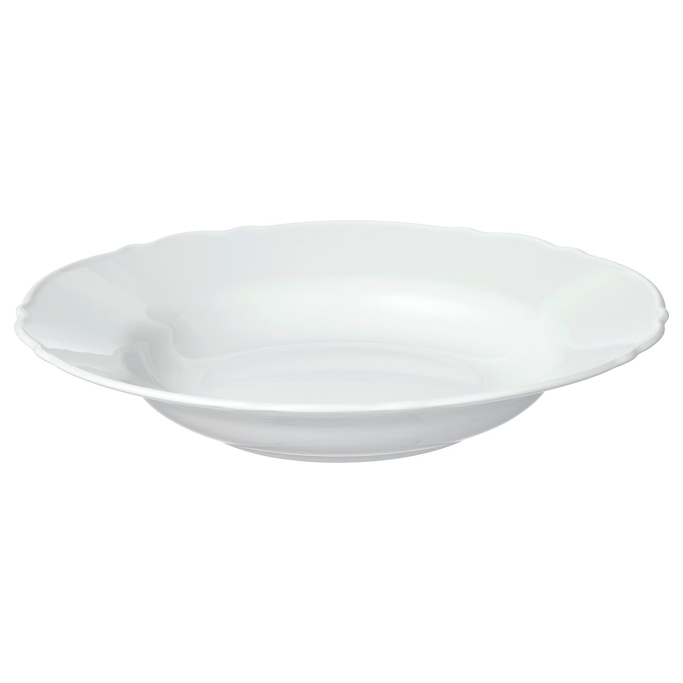 UPPLAGA deep plate, white, 26 cm - IKEA UK
