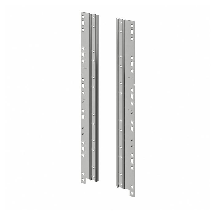 UTRUSTA connecting rail for fronts, black-grey - IKEA UK