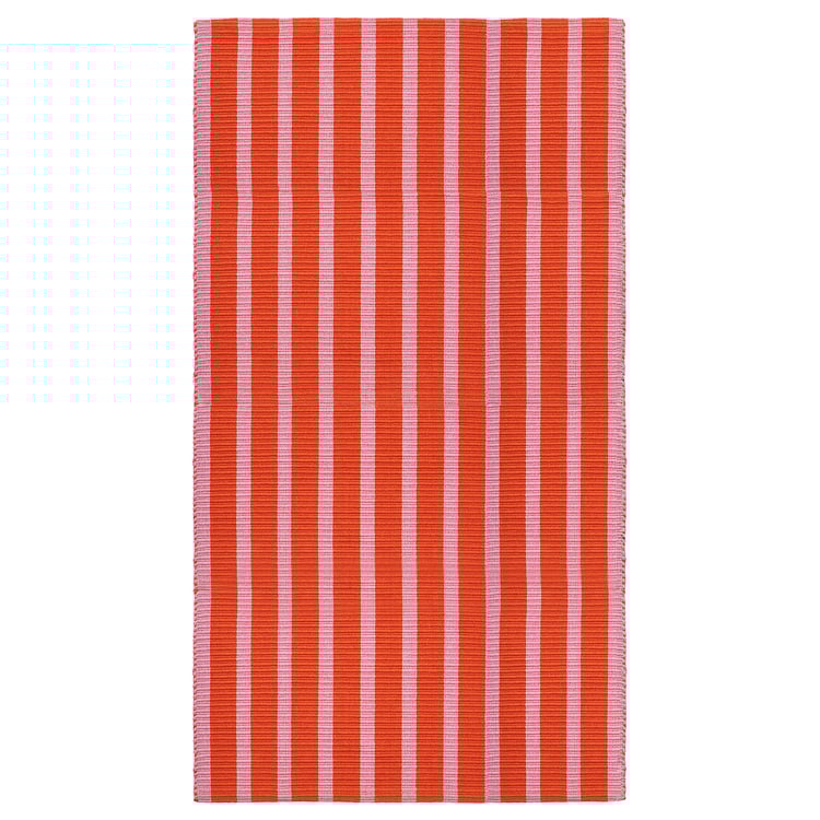 VÄGSKYLT pink/orange, cotton runner rug, 80x150 cm - IKEA UK