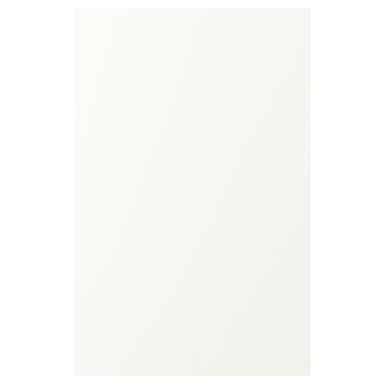 VALLSTENA 2-pack door for corner base cabinet set, white, 25x80 cm ...