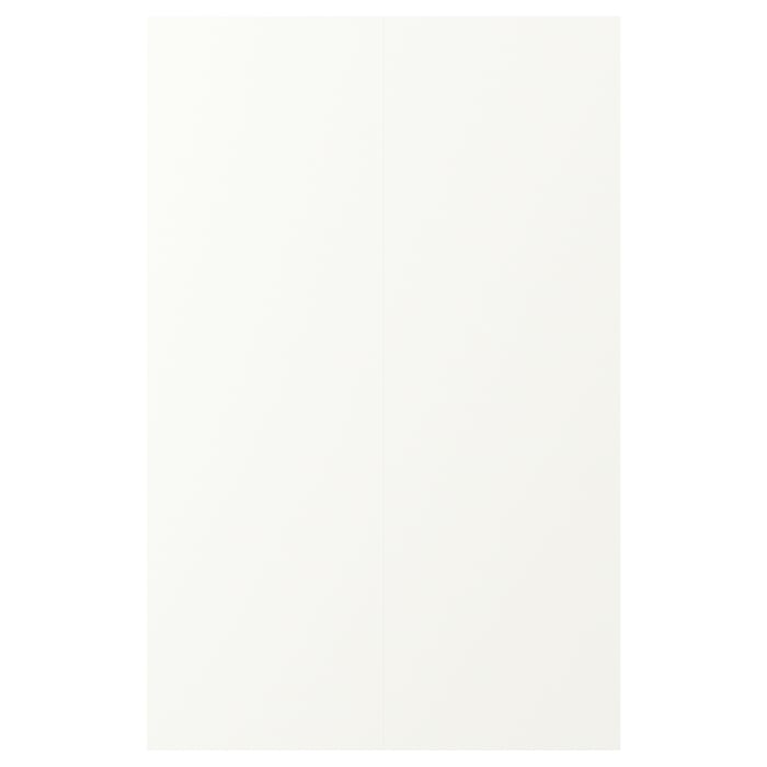 VALLSTENA 2-pack door for corner base cabinet set, white, 25x80 cm ...