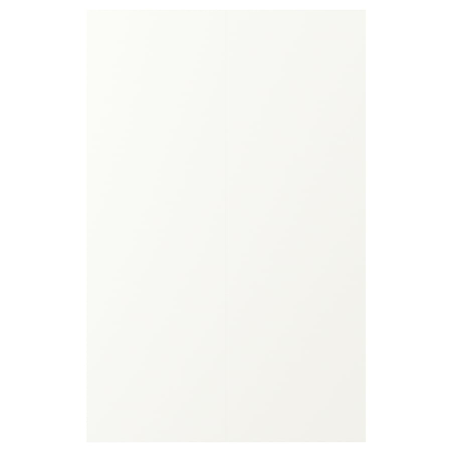 VALLSTENA 2-pack door for corner base cabinet set, white, 25x80 cm ...