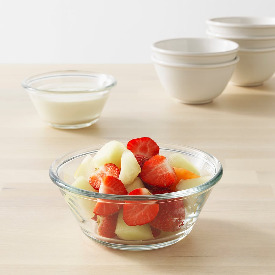 VARDAGEN bowl, clear glass, 15 cm - IKEA