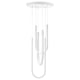 VARMBLIXT white frosted glass, LED pendant lamp, 46 cm - IKEA UK