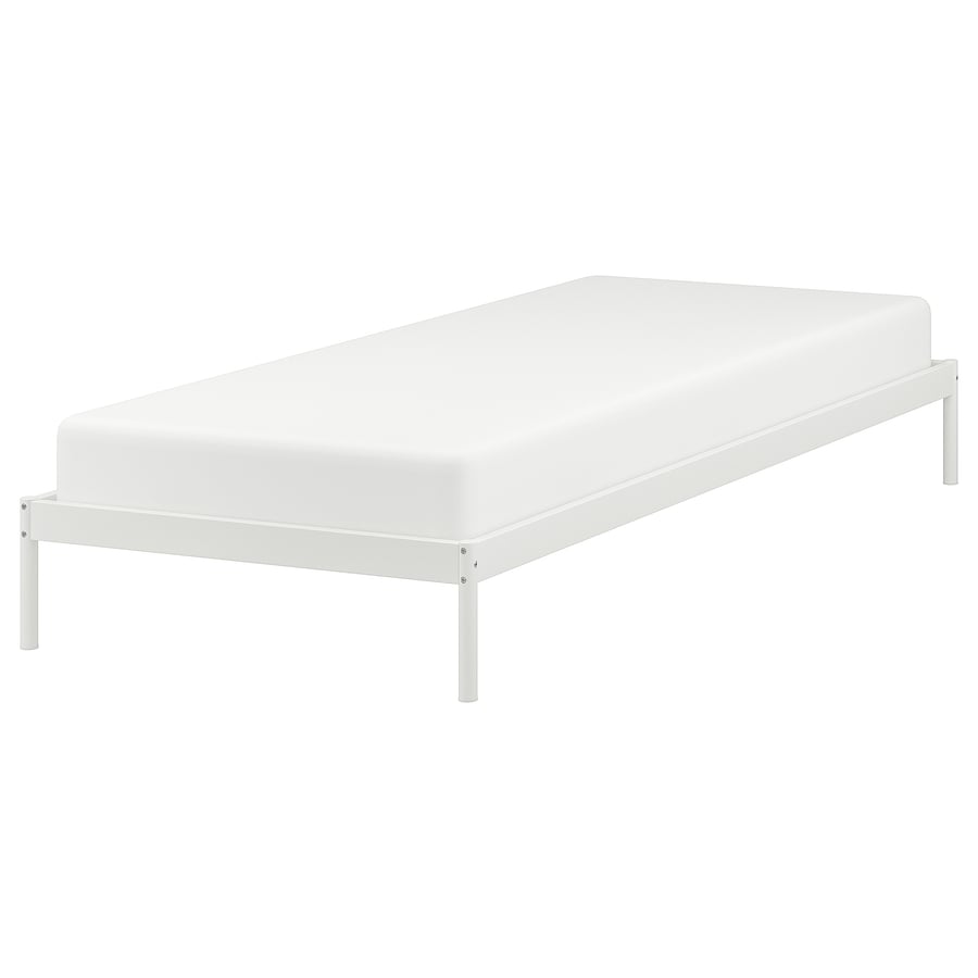 VEVELSTAD White, single bed frame - IKEA UK