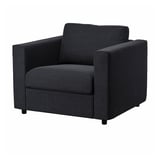 VIMLE armchair, Gunnared medium grey - IKEA UK
