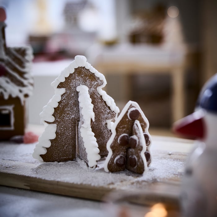 VINTERSAGA gingerbread trees, 300 g - IKEA UK