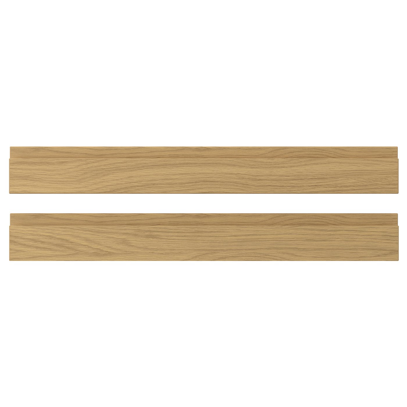 VOXTORP drawer front, oak effect, 80x10 cm - IKEA UK