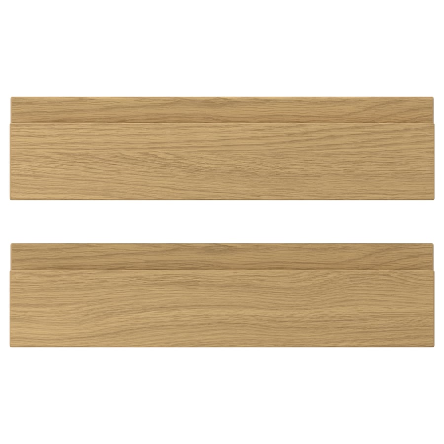 VOXTORP drawer front, oak effect, 40x10 cm - IKEA UK