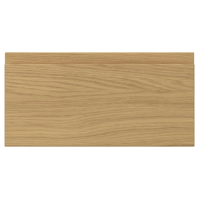 VOXTORP drawer front, oak effect, 40x20 cm - IKEA UK