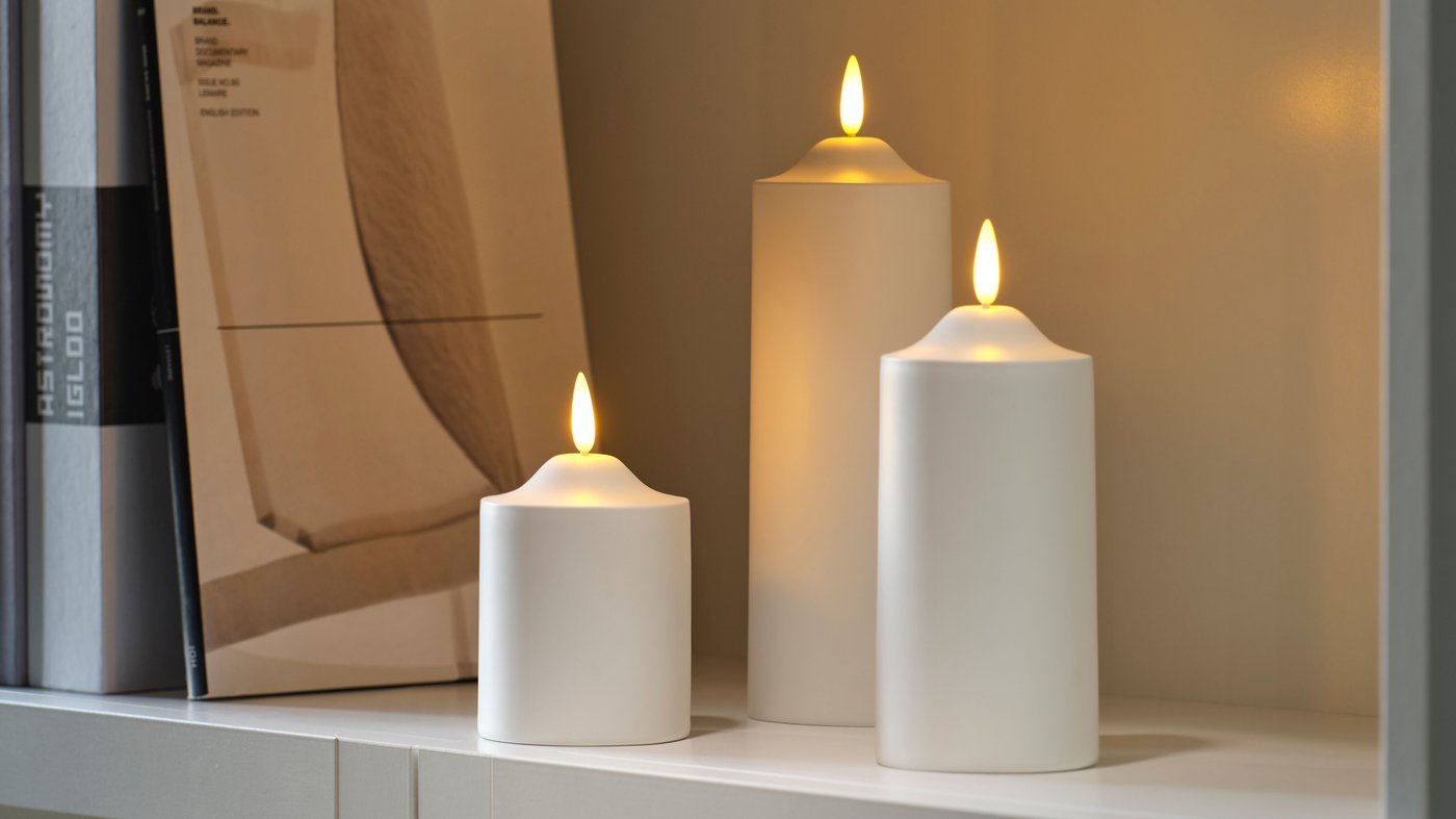 LED Candles - Flameless Candles - IKEA UK