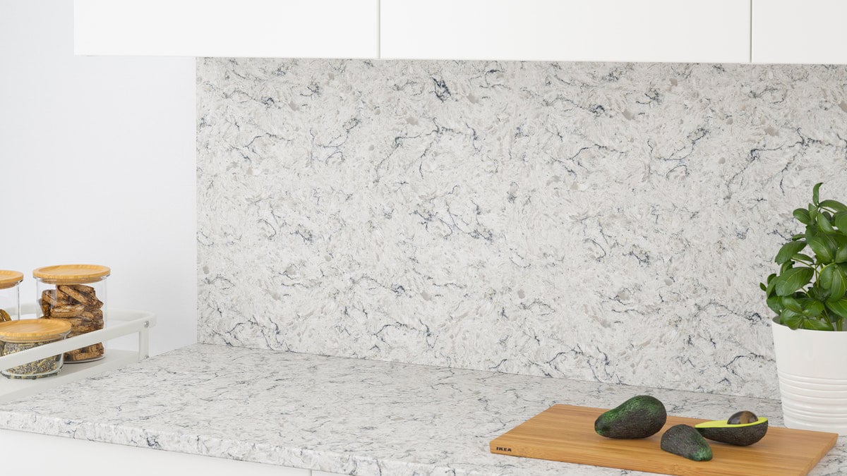 Quartz Splashbacks - Quartz Kitchen Splashbacks - Custom - IKEA Germany