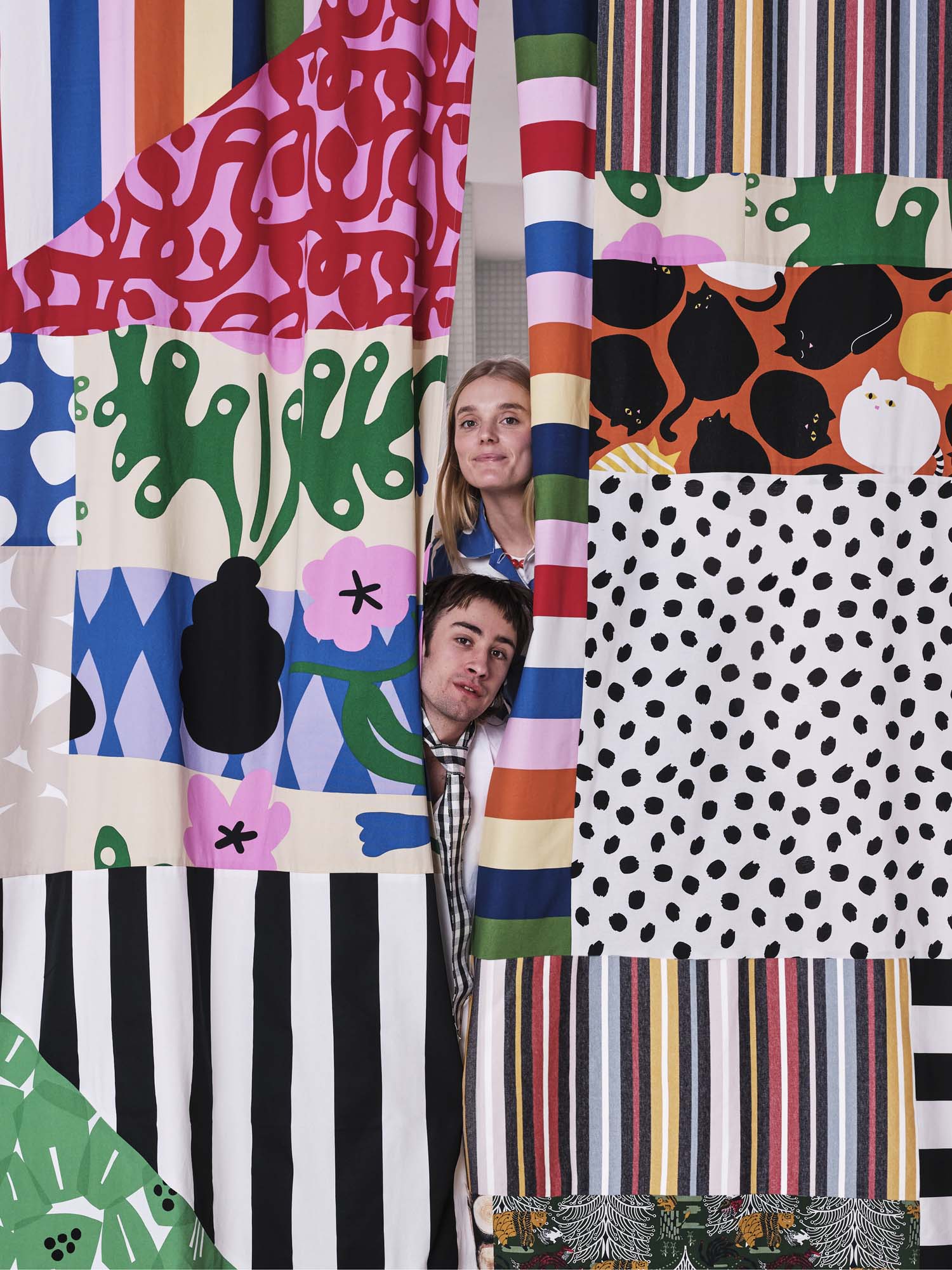 Sewn-in creativity with the Tyg collection of colourful patterned ...