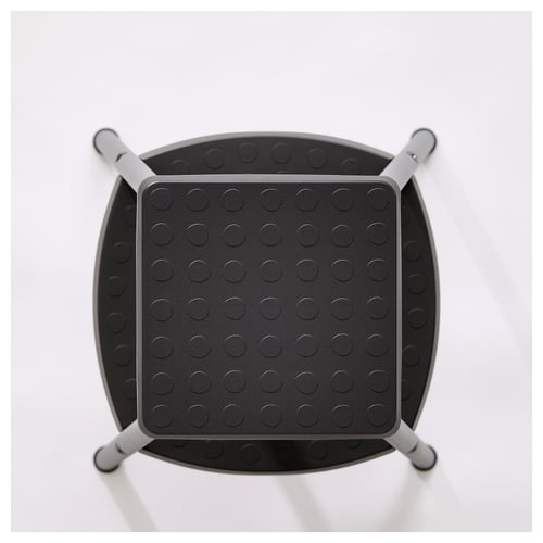 HADDARP prenosiva stepenica, 4-smjerno crno-siva - IKEA
