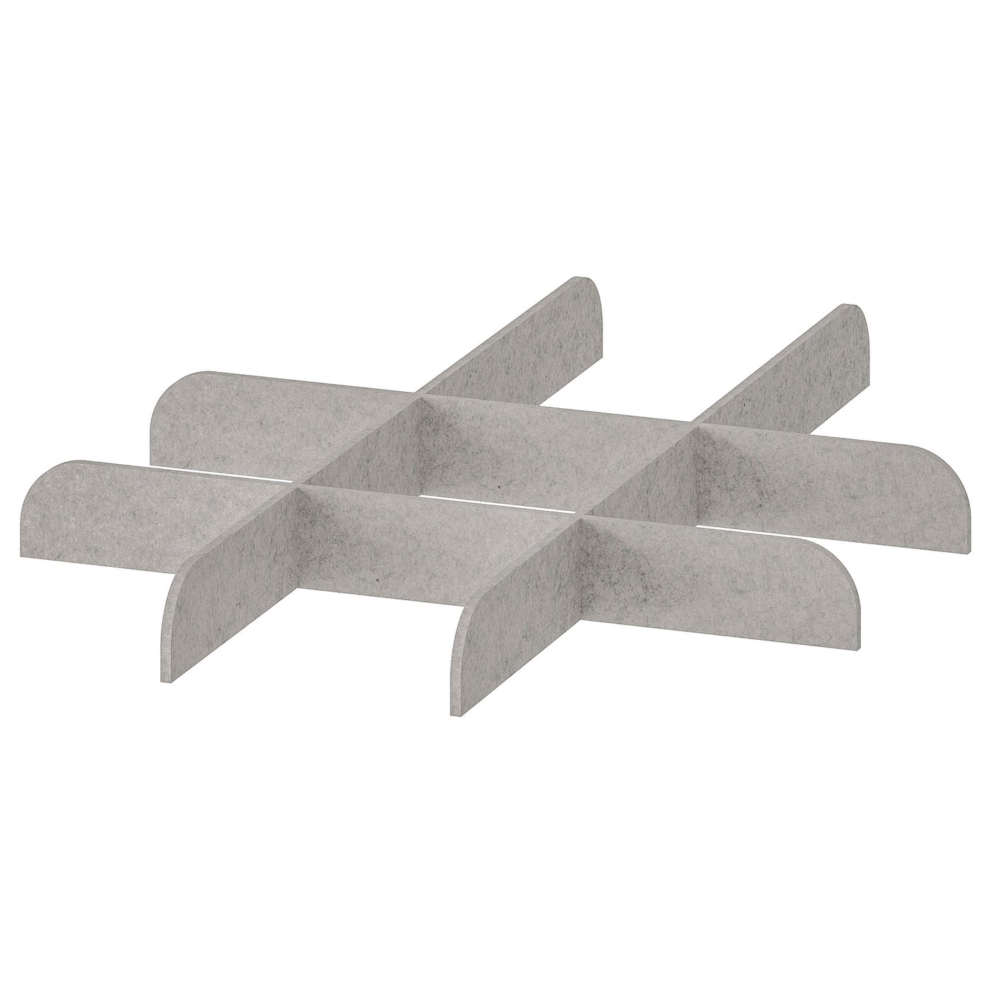 KOMPLEMENT razdjelnik za izvlač uložak, svijetlo siva, 50x58 cm - IKEA