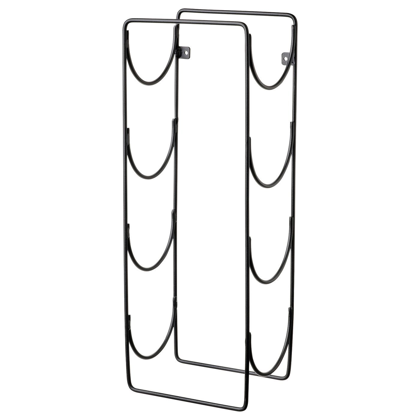 SNÖSPIRA stalak za 4 boce, crna - IKEA