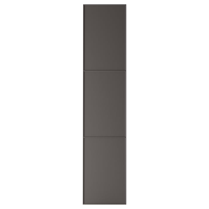 MERÅKER ajtó, sötétszürke, 50x229 cm - IKEA