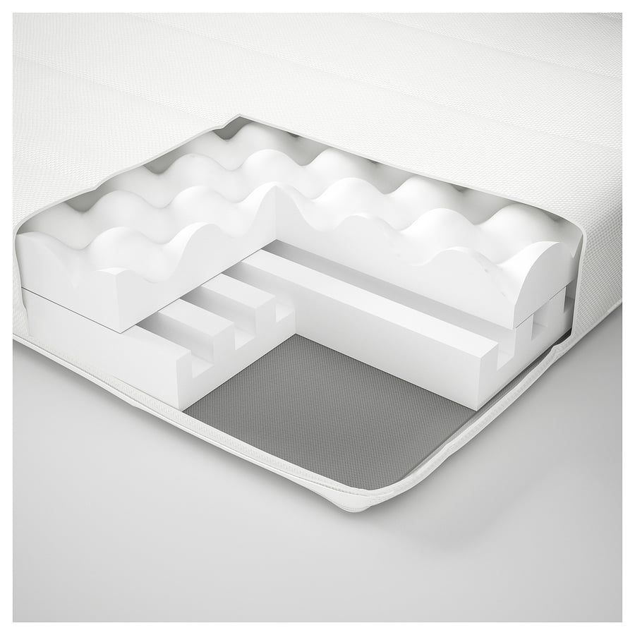 ÅFJÄLL Single, foam mattress, medium firm - IKEA Ireland