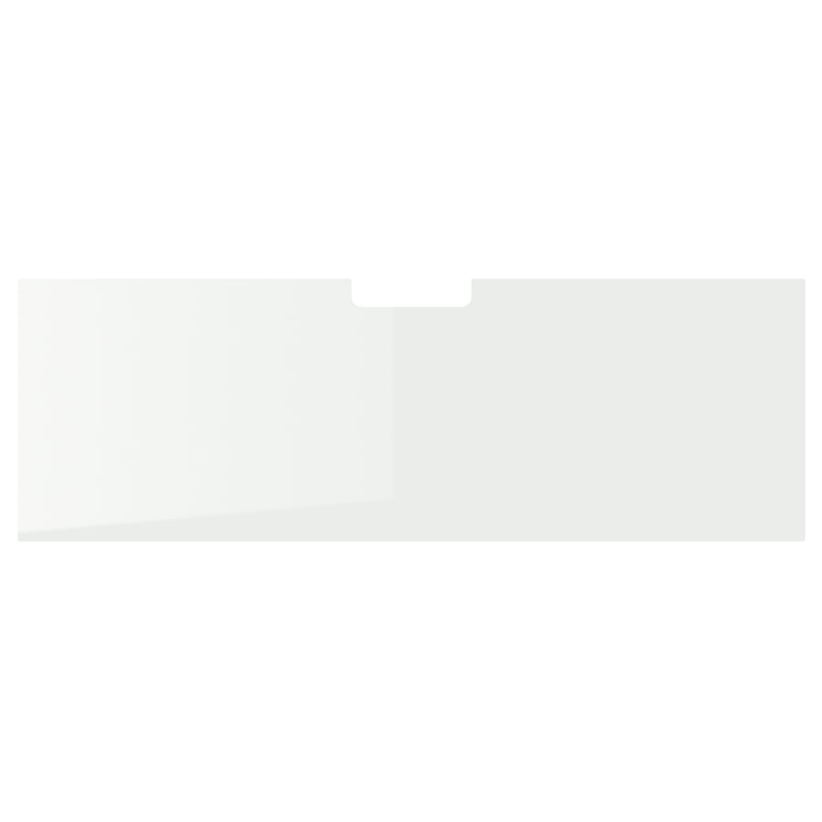 BESTÅ top panel for TV, glass/white, 120x40 cm - IKEA Ireland