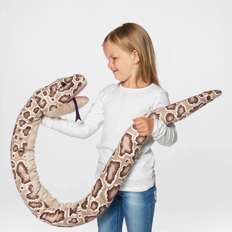 DJUNGELSKOG Glove puppet, snake, burmese python - IKEA Ireland