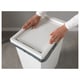 FILUR bin with lid, white, 42 l - IKEA Ireland