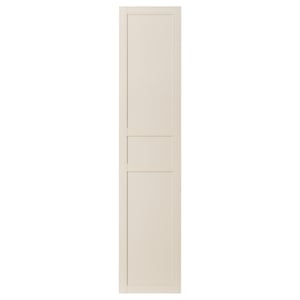 FLISBERGET Door with hinges, light beige, 50x195 cm - IKEA Ireland