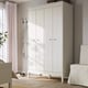 IDANÄS wardrobe, white, 121x211 cm - IKEA Ireland