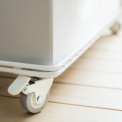 INVALLNING trolley, for boxes white, 68x39 cm - IKEA Ireland