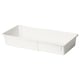 KACKLA extendable box, white, 25-38x19 cm - IKEA Ireland