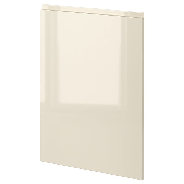 VOXTORP High-Gloss Light Beige Doors Fronts - METOD Kitchens - IKEA Ireland