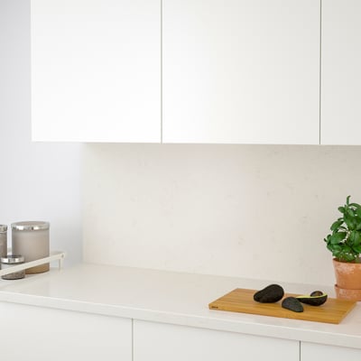 Quartz Splashbacks - Quartz Kitchen Splashbacks - Custom - IKEA Ireland