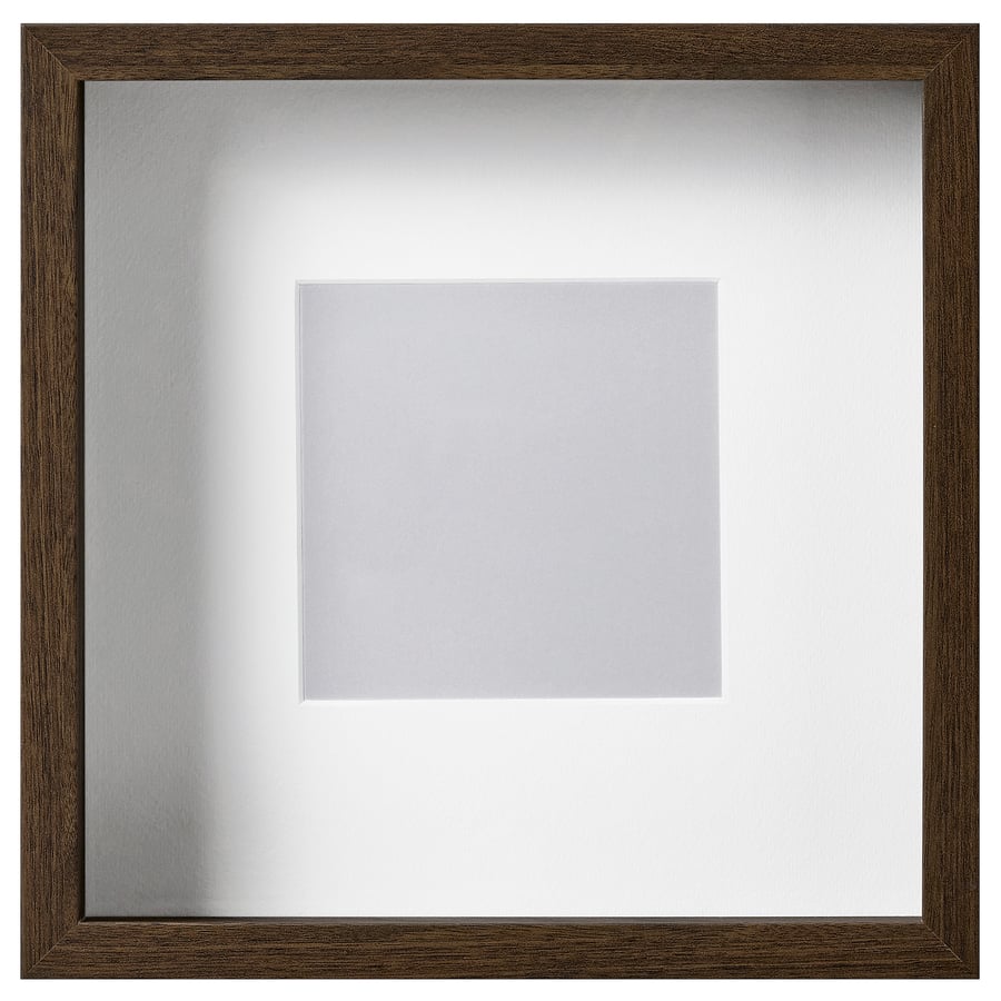 SANNAHED Wallnut Effect Photo Frame, 25x25 cm - IKEA Ireland