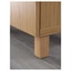 STUBBARP leg, oak effect - IKEA Ireland