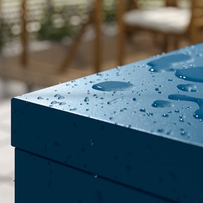 SUNDSÖ cabinet, dark blue outdoor/indoor, 60x35x86 cm - IKEA Ireland