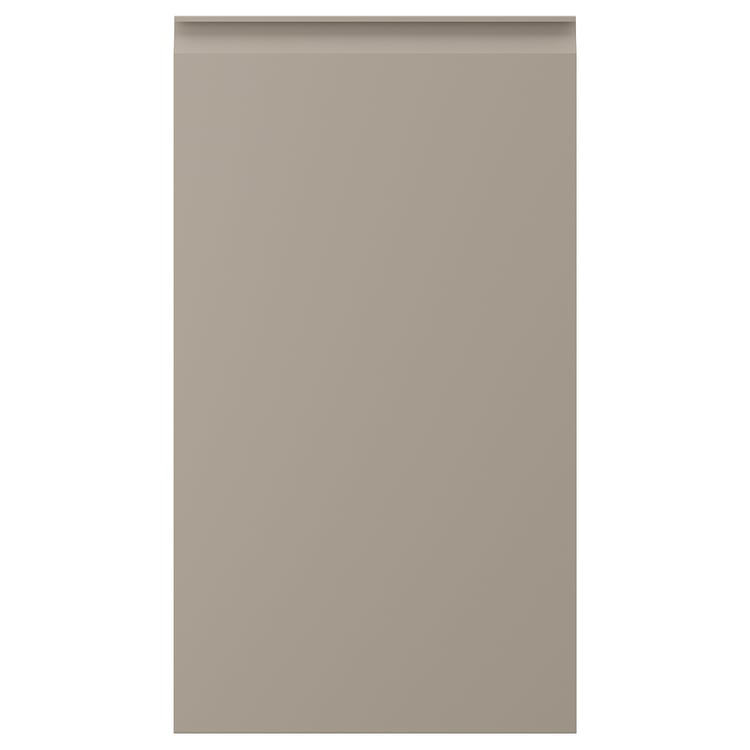UPPLÖV front for dishwasher, matt dark beige, 45x80 cm - IKEA Ireland